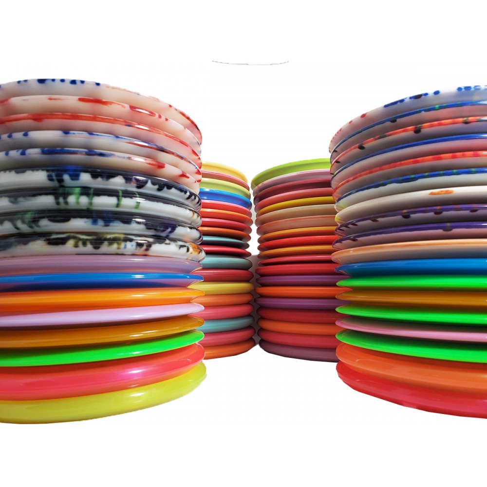 72 Piece Retail Disc Golf Starter Set - Including Tie-Dyes | Disc Golf ...