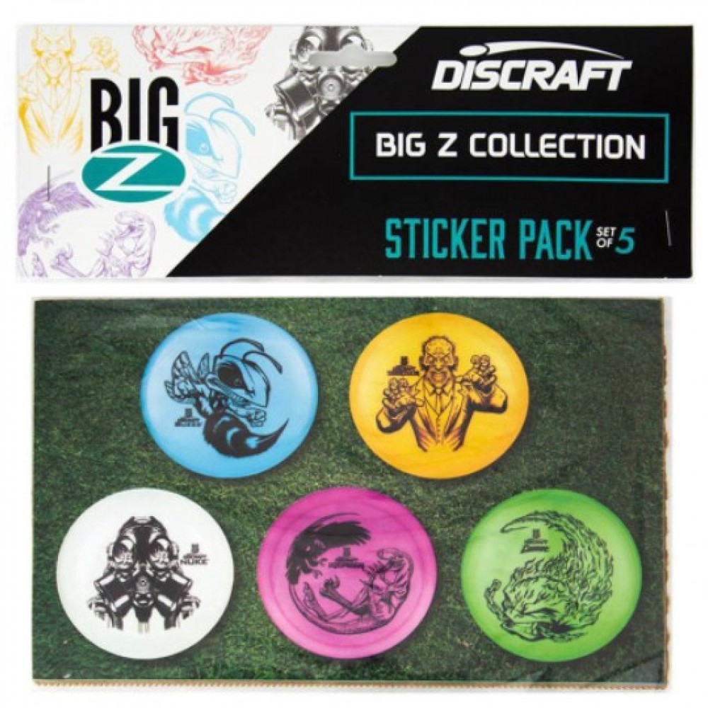 Sticker Pack - Big Z, Discraft Disc Golf Accessories | Disc Golf Wholesale
