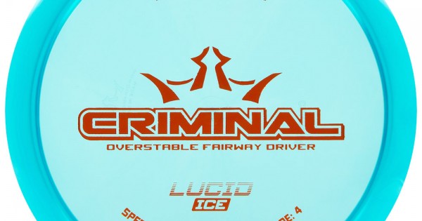 Lucid Ice Criminal, Dynamic Discs Disc Golf Driver | Disc Golf Wholesale