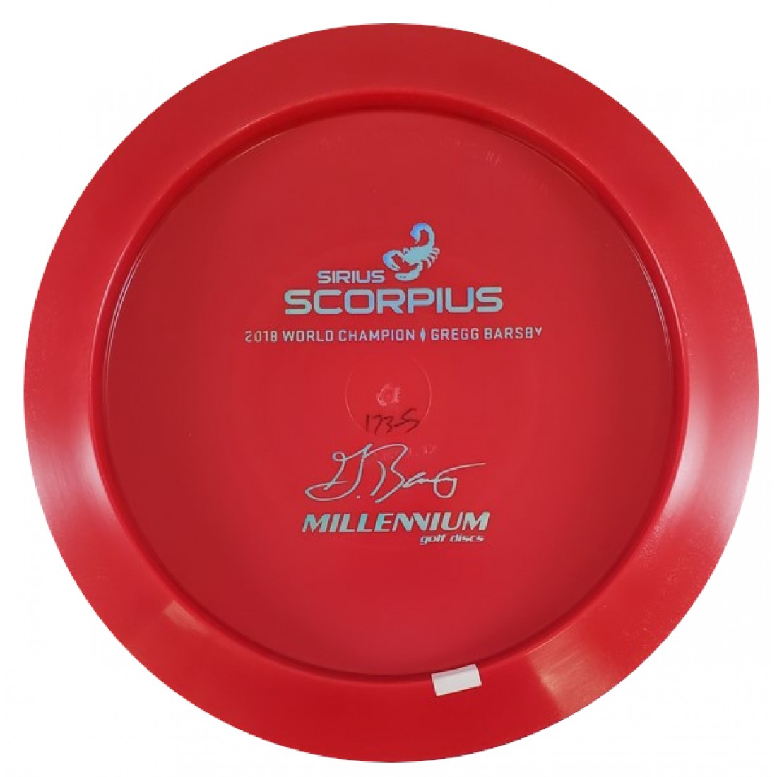 1.12 Scorpius BS -Gregg Barsby, Millennium Disc Golf Driver | Disc Golf ...