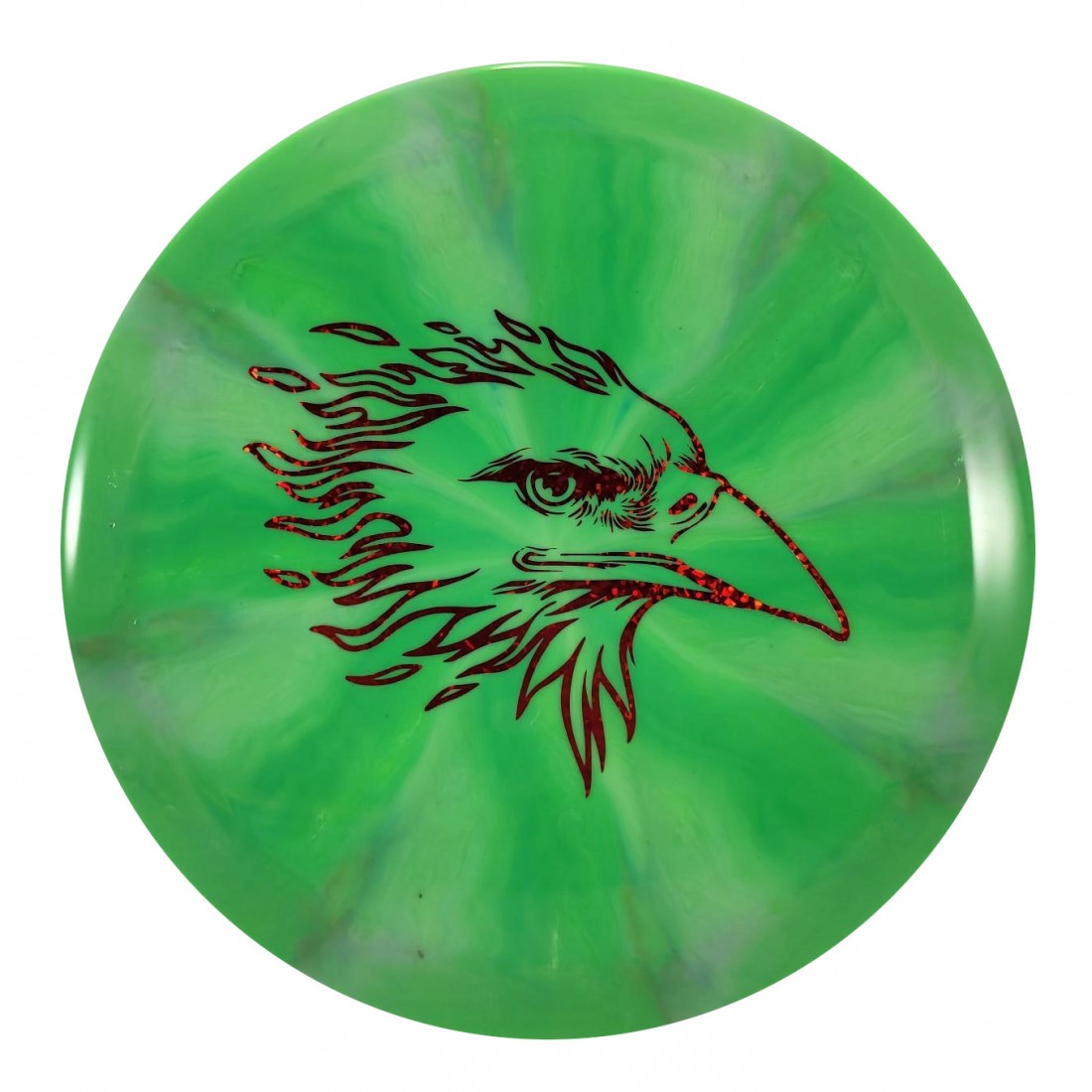 Mint Apex Swirl Phoenix, Mint Disc Golf Overstable Power Driver | Disc ...